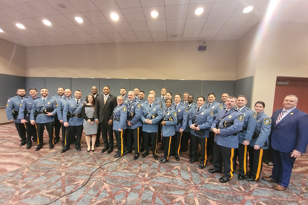 Atlantic City police promote 25 officers - Breaking AC