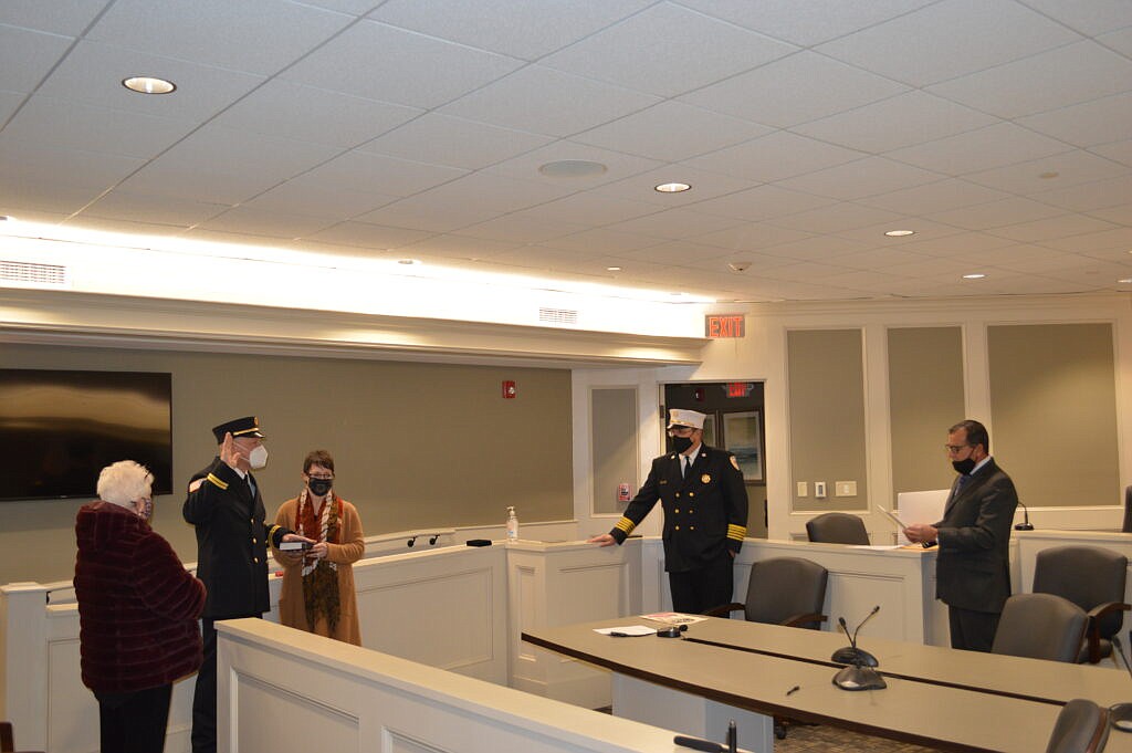 Margate Fire Department promotes four, swears in two new firefighters ...