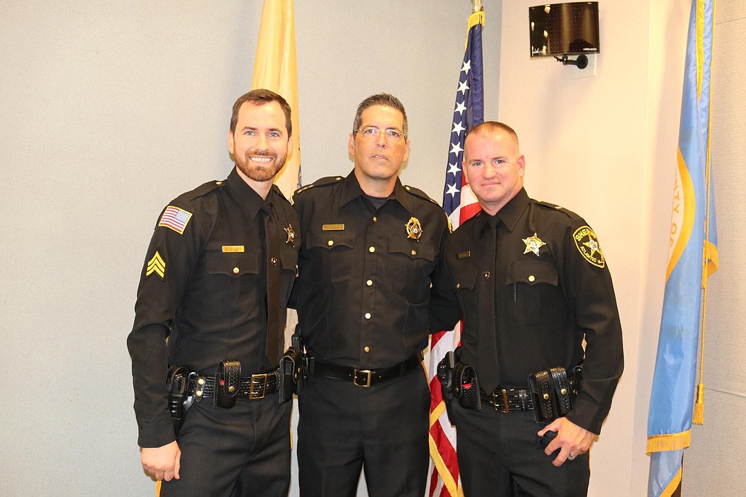 Atlantic County Sheriff promotes two officers - DownBeach