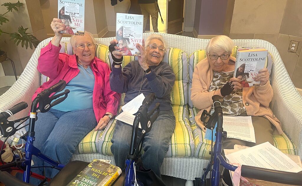 Ventnor Library helps seniors enjoy 'reckless reading' - DownBeach