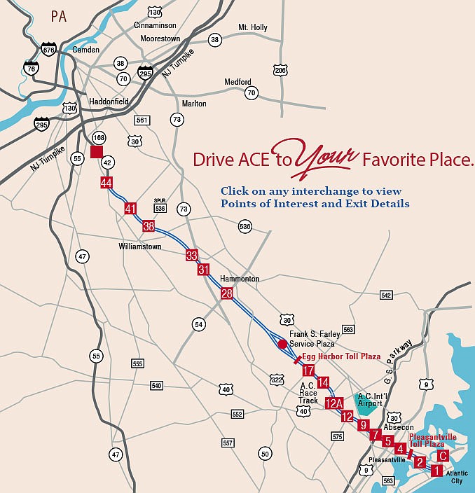 AC Expressway to be widened to three lanes along 26 miles of roadway ...