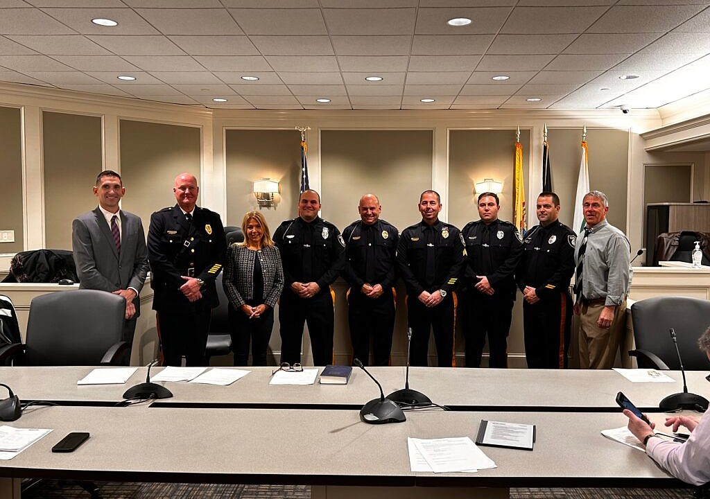 Margate Police Department promotes 5 officers - DownBeach