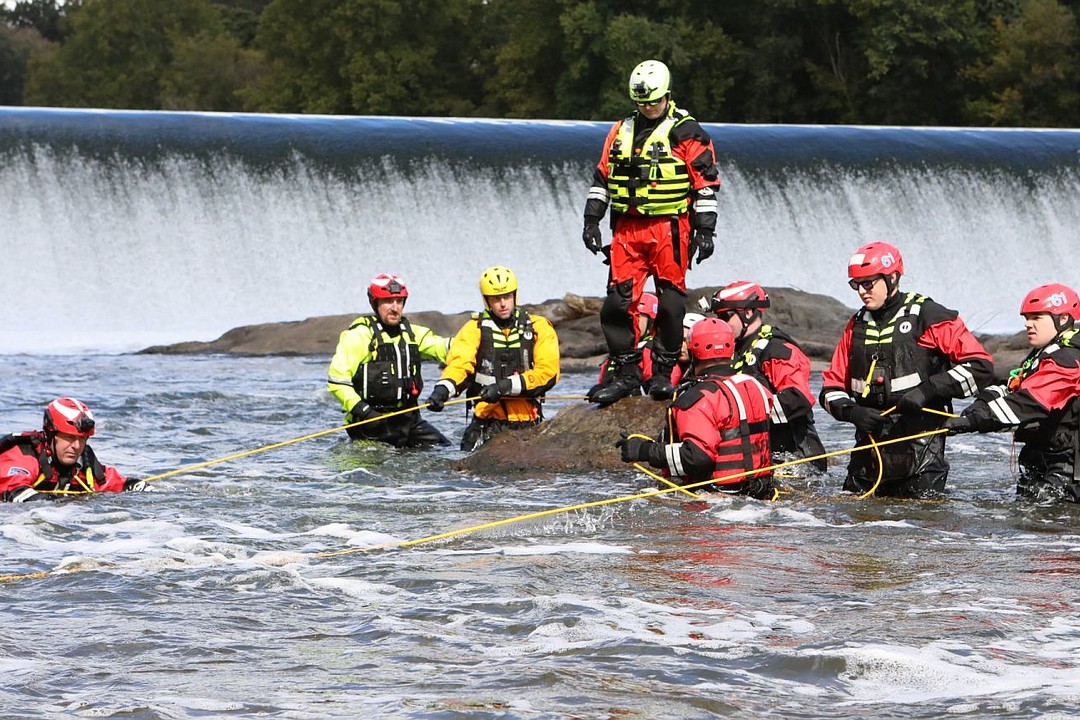 Upper Gwynedd Firefighters Complete Water Rescue Training Course ...