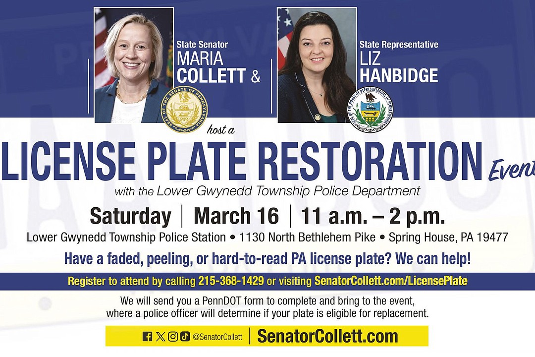 Senator Collett and Rep. Hanbidge to Host License Plate Restoration ...