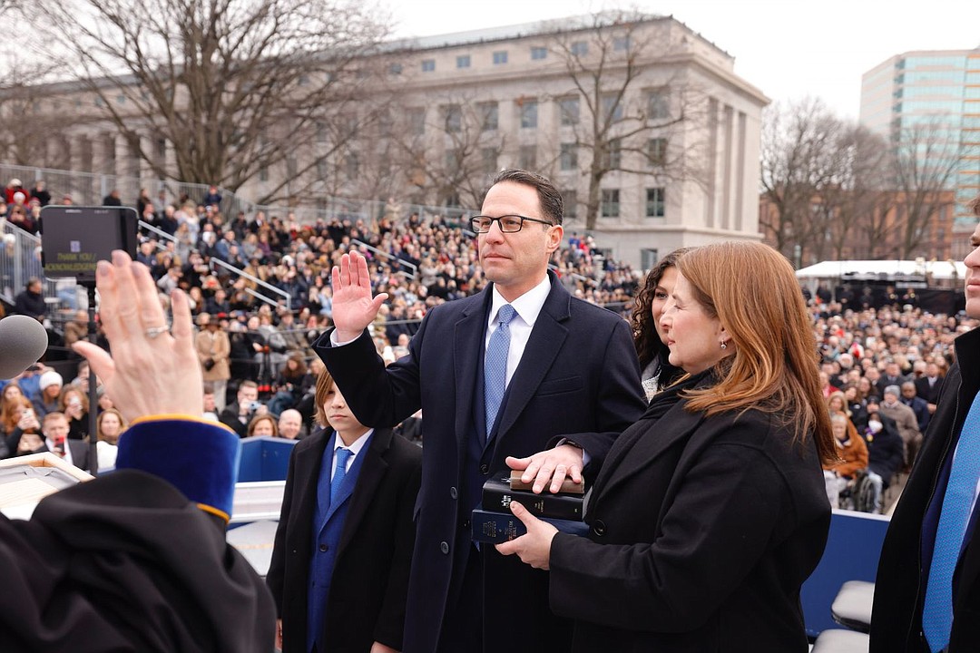 Democrat Josh Shapiro Sworn In as Pennsylvania’s 48th Governor - North ...