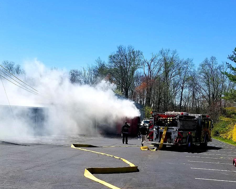 Crews Battle Dumpster Fire in Upper Gwynedd on Tuesday Afternoon ...