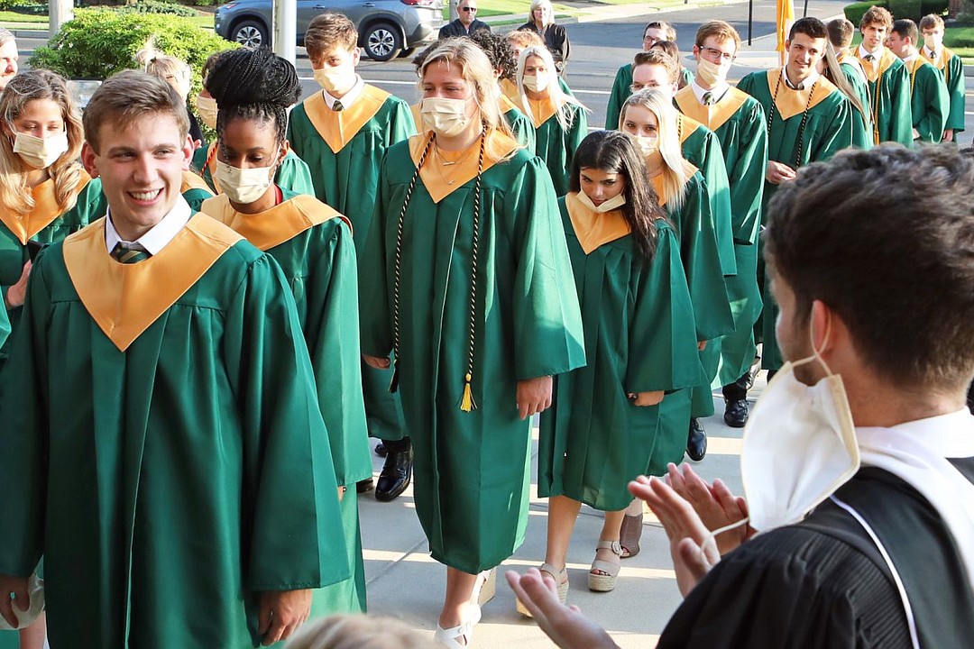 Photos: Lansdale Catholic Class of 2021 Walks to Ceremonial ...
