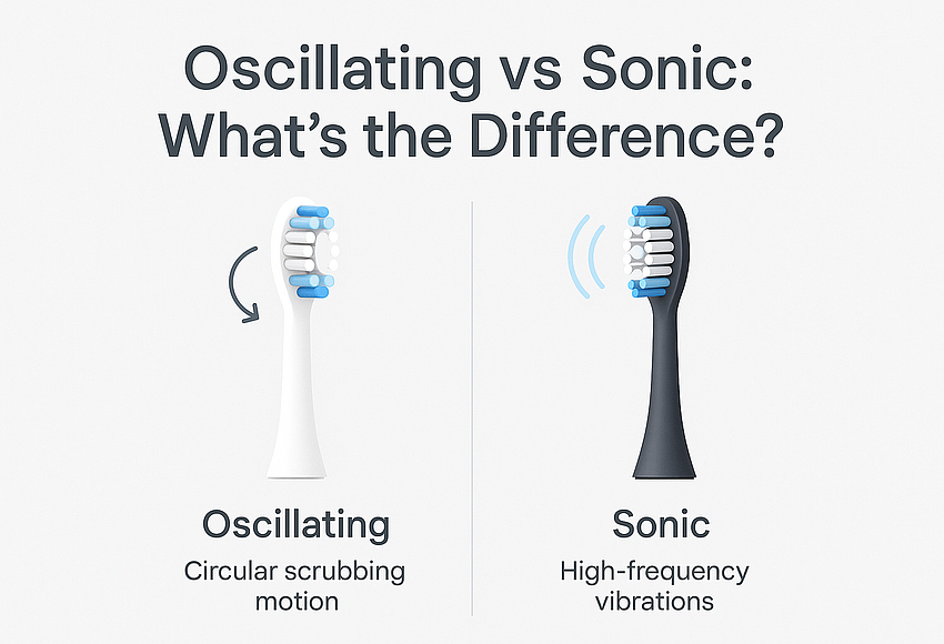 difference between sonic toothbrush and electric