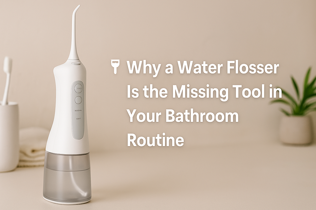 Why a Water Flosser Is the Missing Tool in Your Bathroom Routine ...