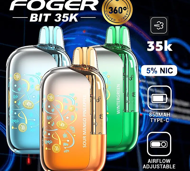 Exploring the Flavor Explosion in Foger Disposable Vapes - SeaIsle News