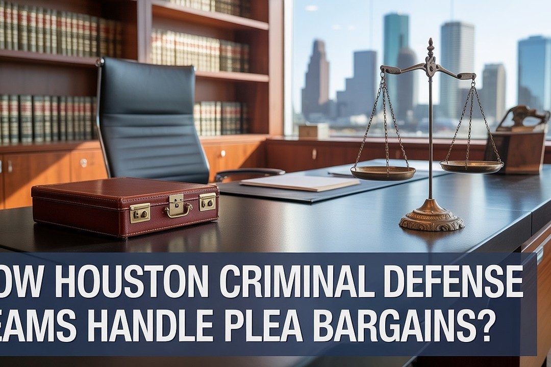 How Houston Criminal Defense Teams Handle Plea Bargains? - North Penn Now