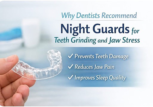 Why Dentists Recommend Night Guards for Teeth Grinding and Jaw Stress ...