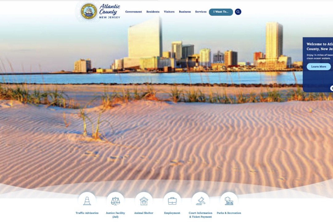 Atlantic County launches new website - Breaking AC
