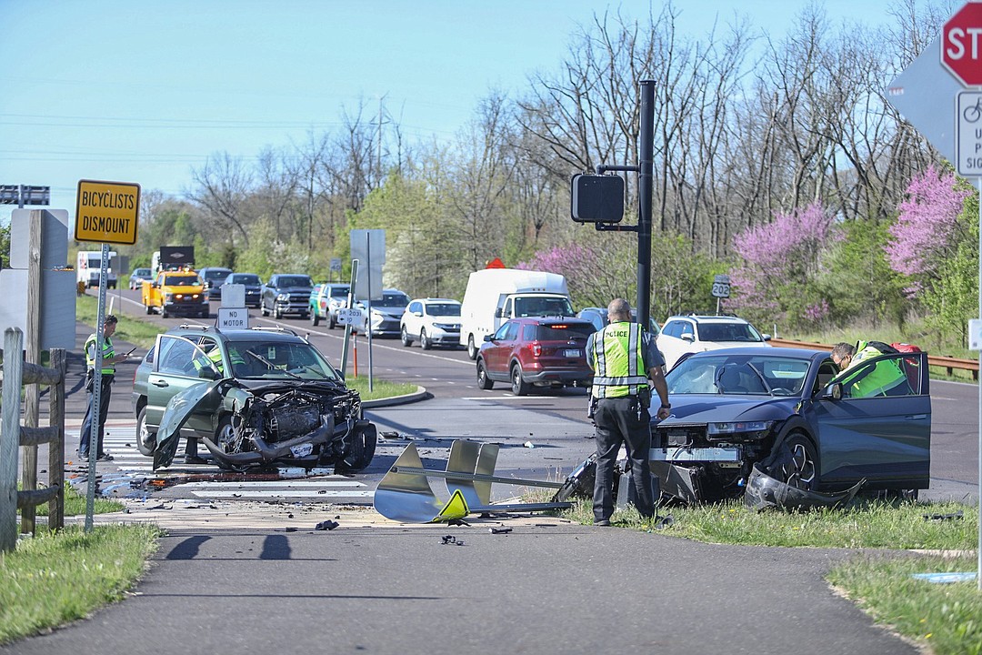 Two women hospitalized Tuesday morning following multi-vehicle crash on ...
