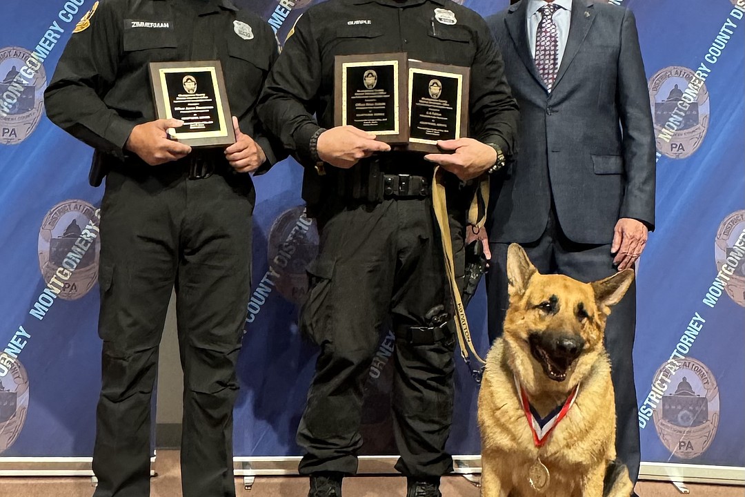 Montco DA honors civilians, law enforcement officers, K-9 with ...