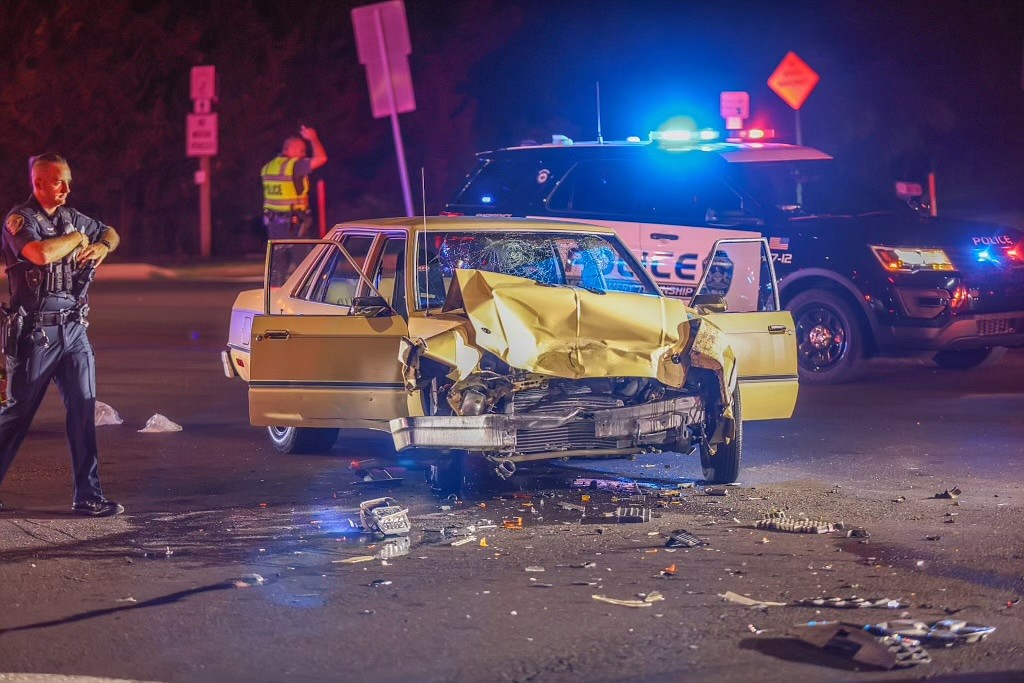 Two-vehicle crash on County Line Road and 202 slows area traffic ...