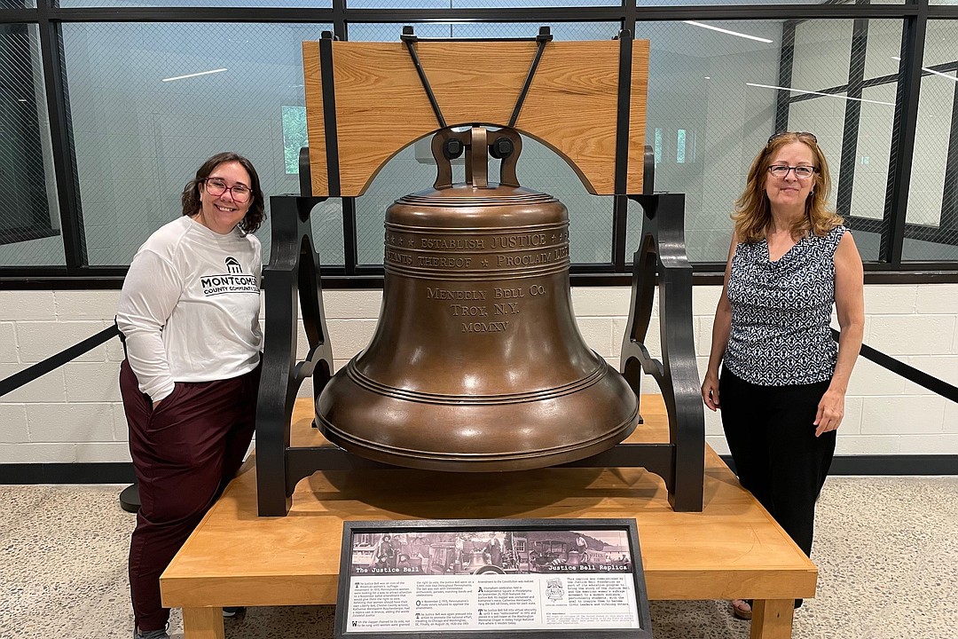 Justice Bell replica arrives at MCCC’s Pottstown campus, next stop Blue ...