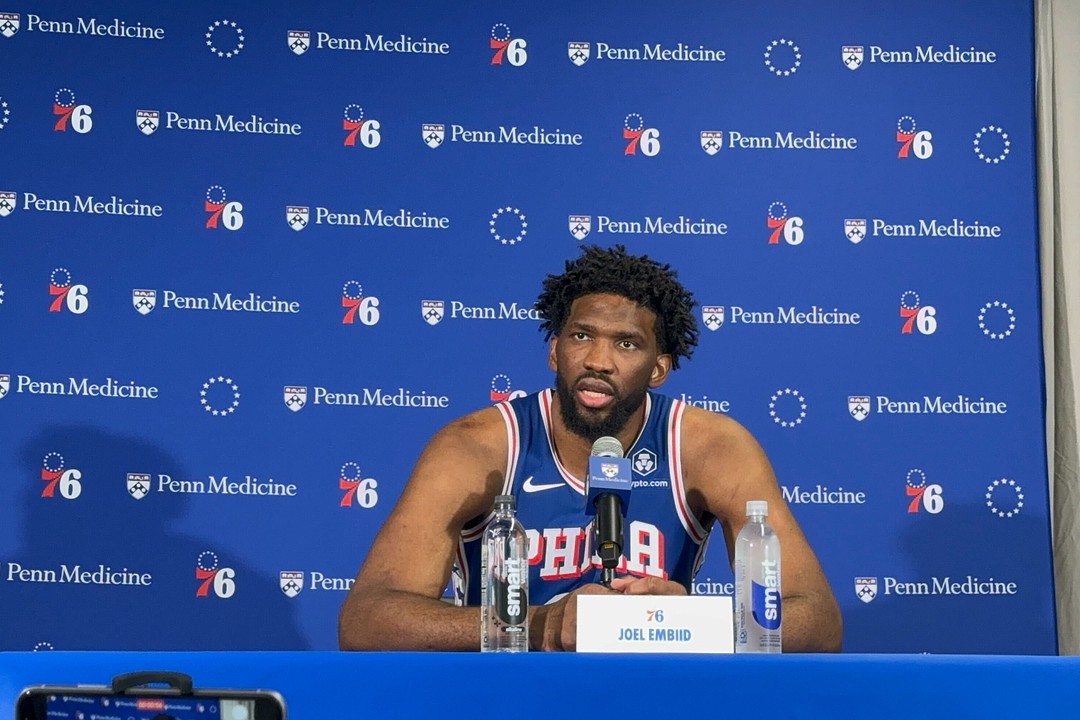 With Goal of Getting to Playoffs Healthy, Joel Embiid Has Lost 25–30 ...