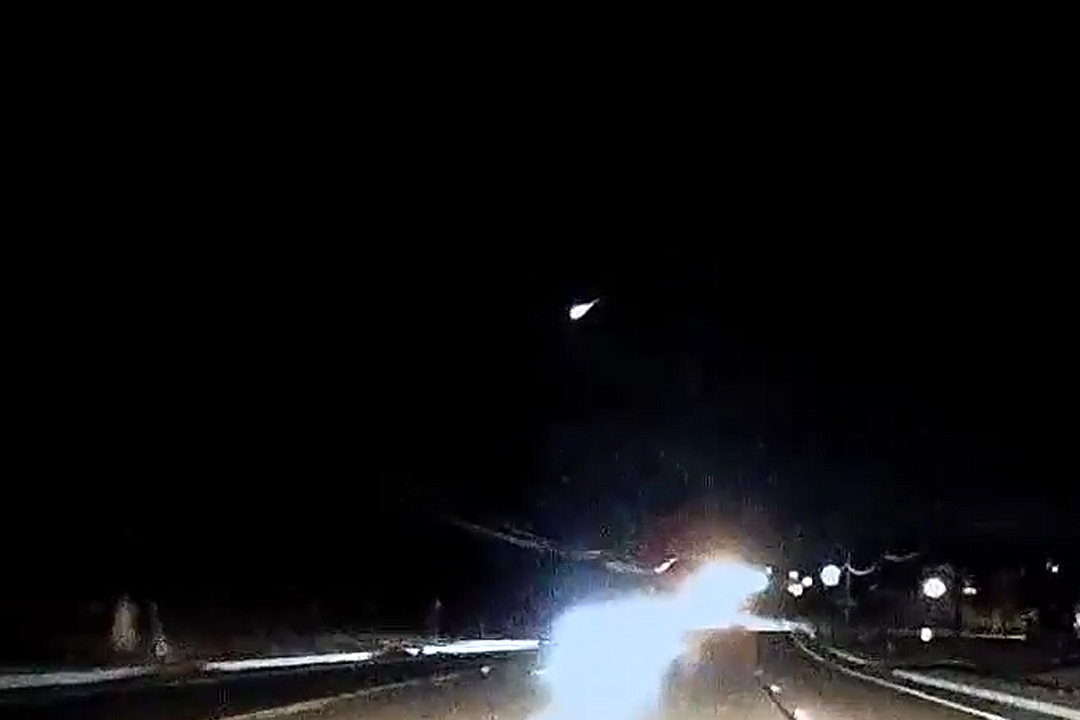WATCH: Fireball meteor burns up in night sky on Monday - North Penn Now
