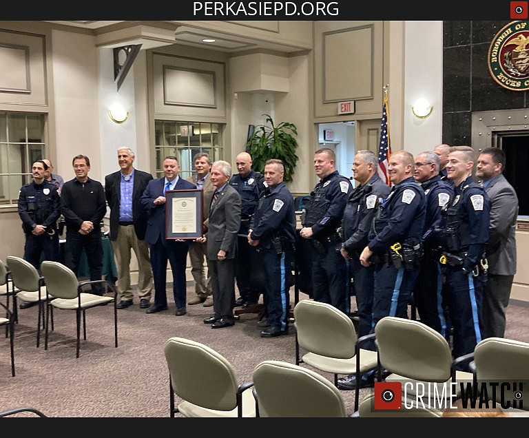 Perkasie Borough Police receives accreditation, commends officers for ...