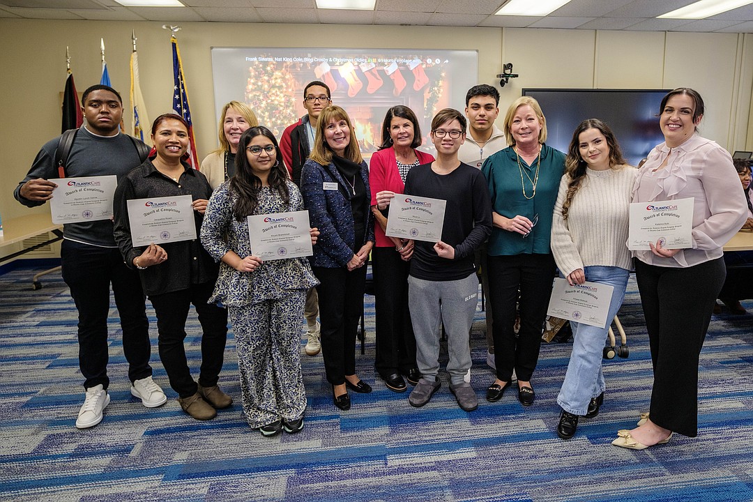 Nine Atlantic Cape students complete ESL program requirements - DownBeach
