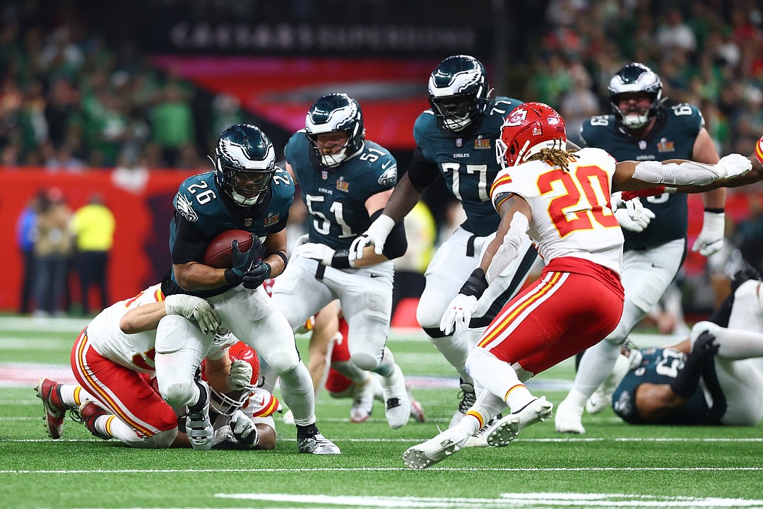 Saquon Barkley breaks all-time NFL rushing record, including playoffs ...