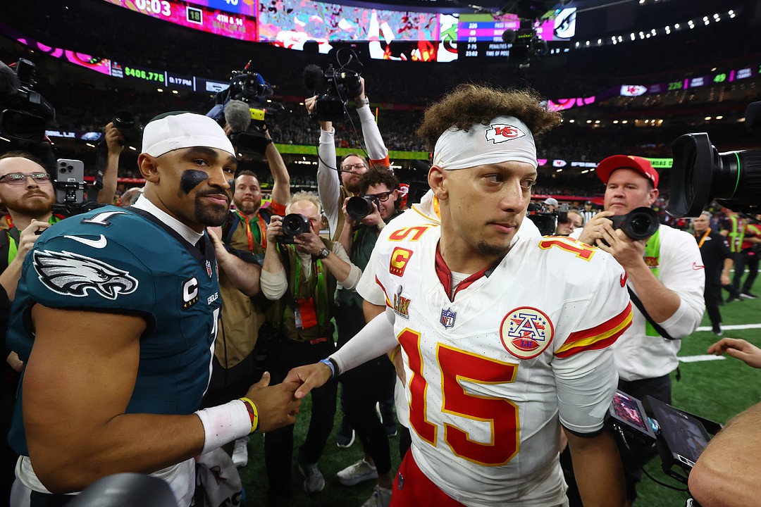 Jalen Hurts has now outplayed Patrick Mahomes twice in the Super Bowl - On Pattison | THE Philly ...