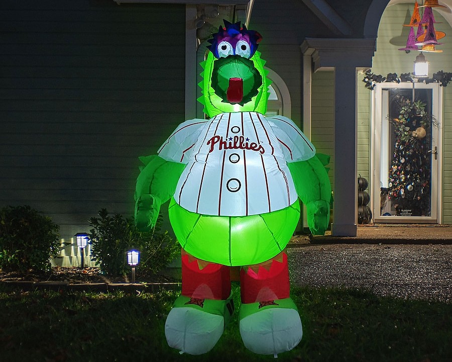 This inflatable Phillie Phanatic can be yours ... but it will cost you ...