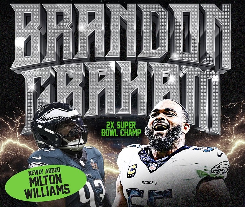 Meet and greet with newly-retired Philadelphia Eagle Brandon Graham on ...