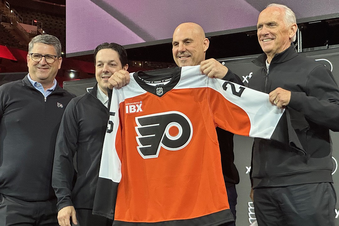Rick Tocchet was introduced as the new Flyers head coach. He used to ...
