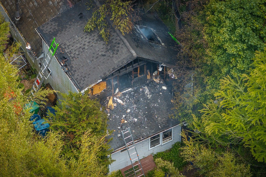 2nd-story house fire brought under control quickly by fire personnel ...