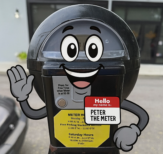 Peter the Meter offering relief in Ambler with 15-minute free extension ...