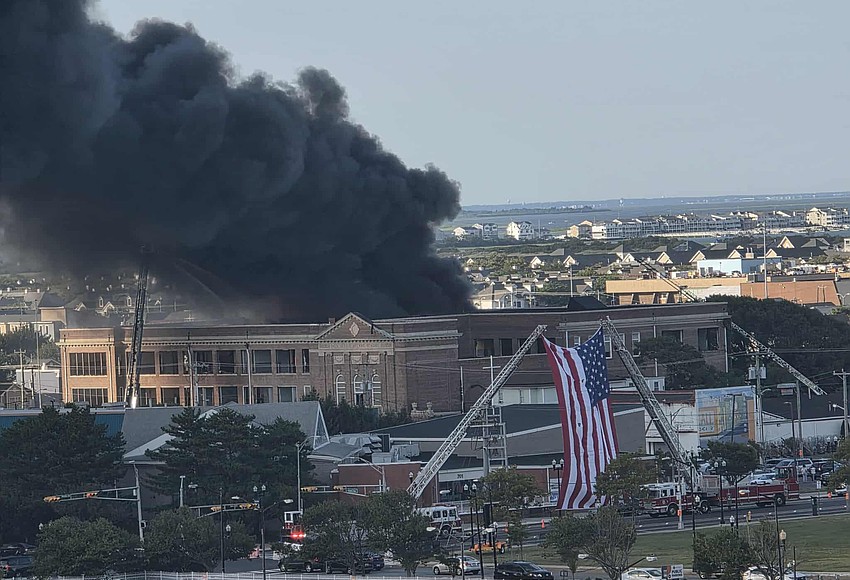 school burning down today