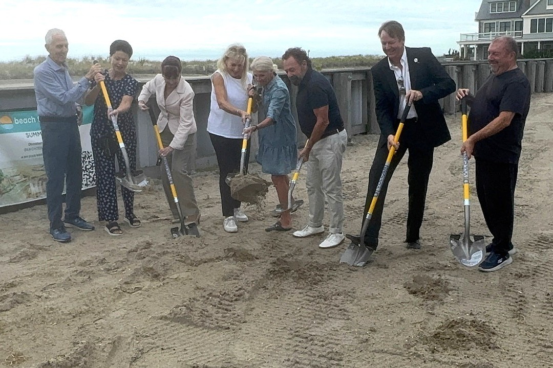 Longport breaks ground on Beach Terrace Park - DownBeach