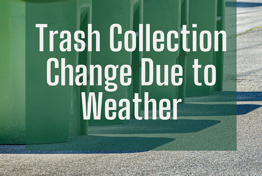 Trash and recycling pickup delayed due to storm - Wiss Now
