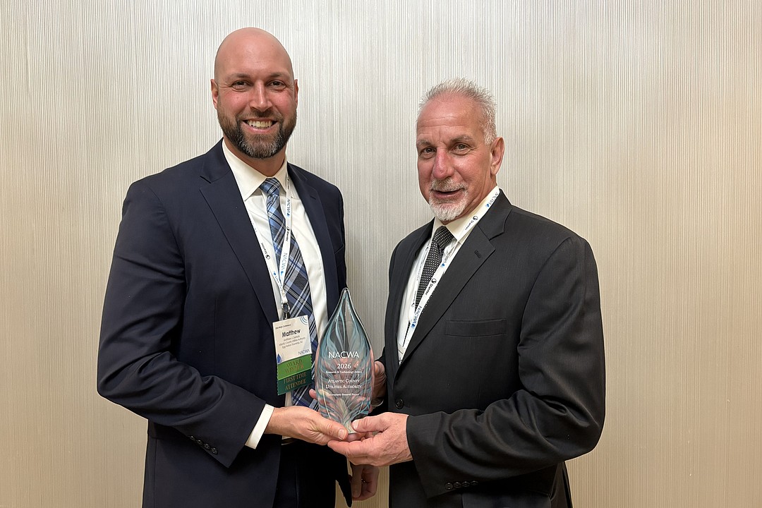 ACUA receives national recognition for wastewater microplastics removal ...