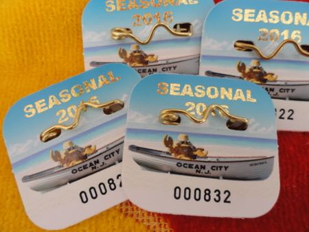 Discounted 2016 Ocean City Beach Tags Now on Sale - OCNJ Daily
