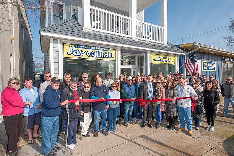 Mayor Jay Gillian Opens His Re-Election Campaign Headquarters - OCNJ Daily