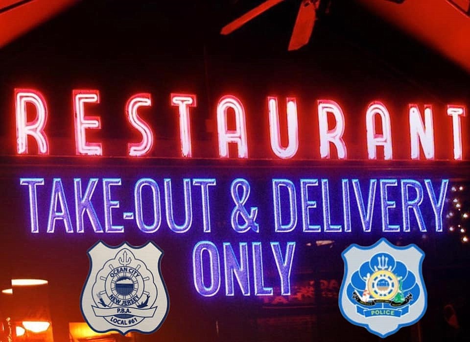 O.C. Police, PBA 61 Serve Up Free Restaurant Takeouts - OCNJ Daily