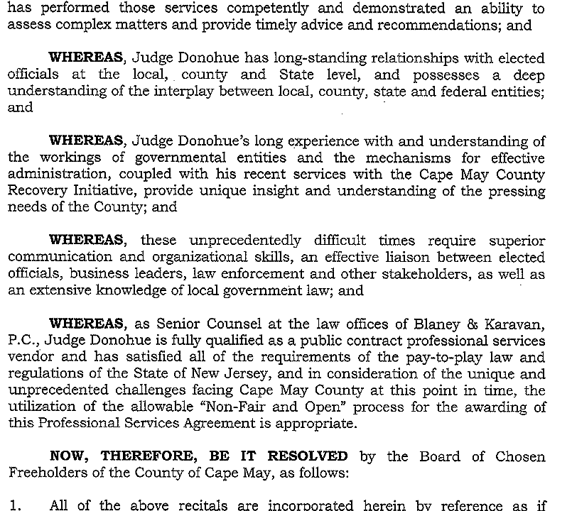 Freeholders Hire Former Judge as Director of Operations - OCNJ Daily
