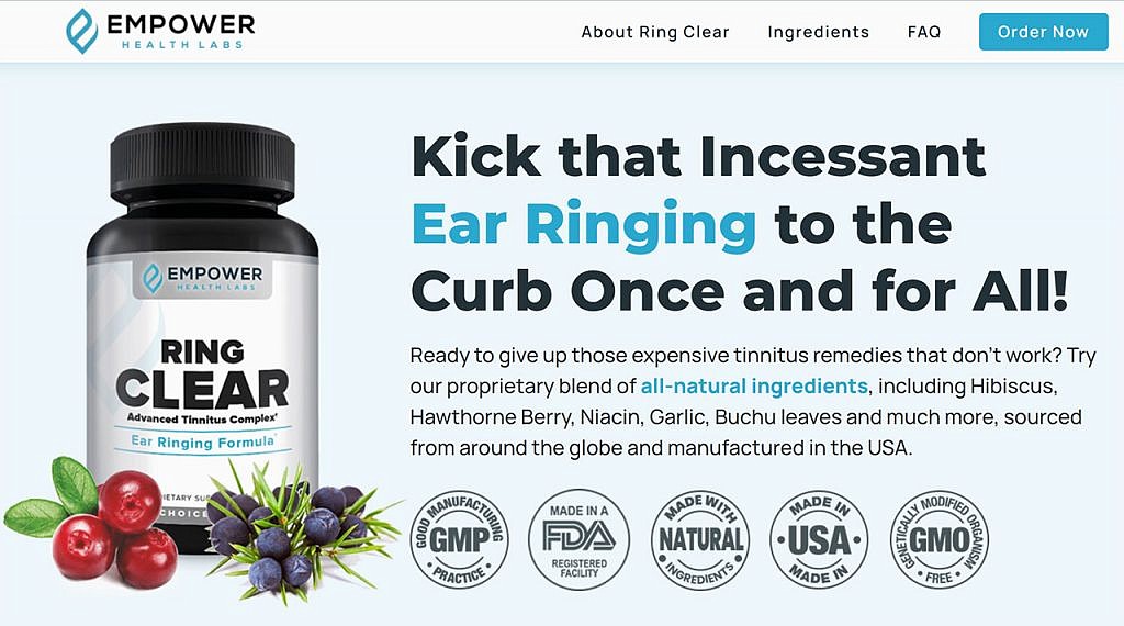 Ring Clear Reviews - Is Empower Health Labs RingClear Tinnitus Relief ...