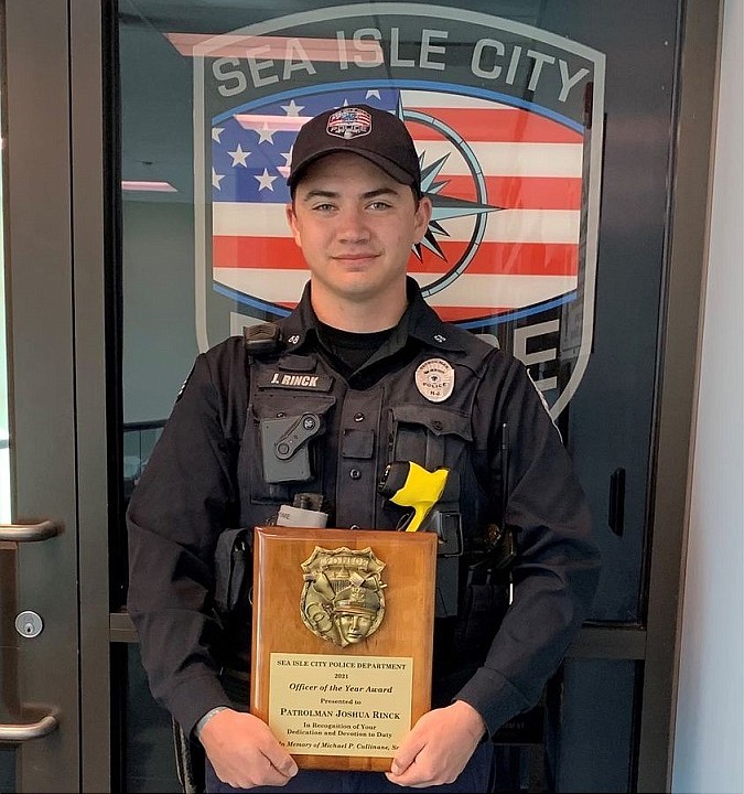 Sea Isle Honors an "Extraordinary" Police Officer - SeaIsle News