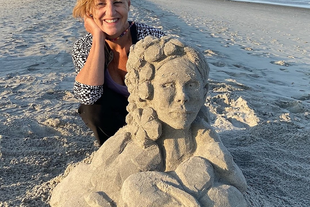 Local Artist Creates Memorable Sand Sculptures - SeaIsle News