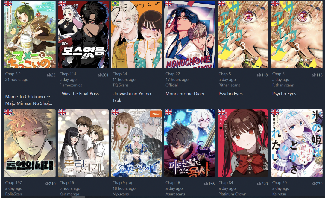 Read manga faster and ad free on the leading ComicK alternative ...