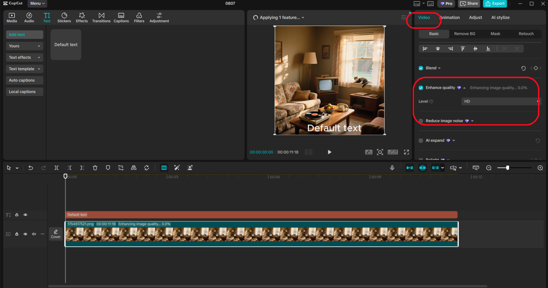 How to Revive Old Home Movies with AI Video Upscaler in CapCut Desktop ...