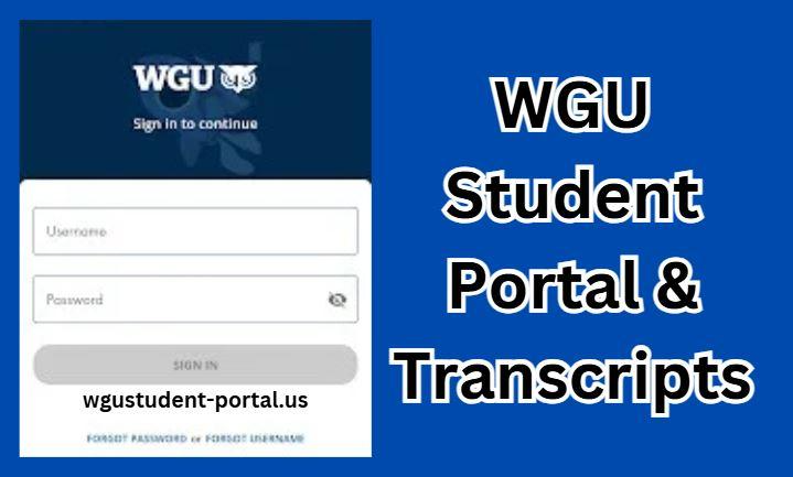 WGU Student Portal and Transcripts - Breaking AC