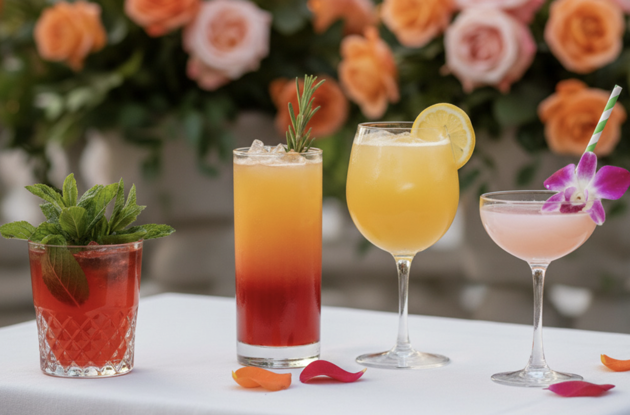 Top Refreshing Drink Trends for Weddings and Events - Breaking AC